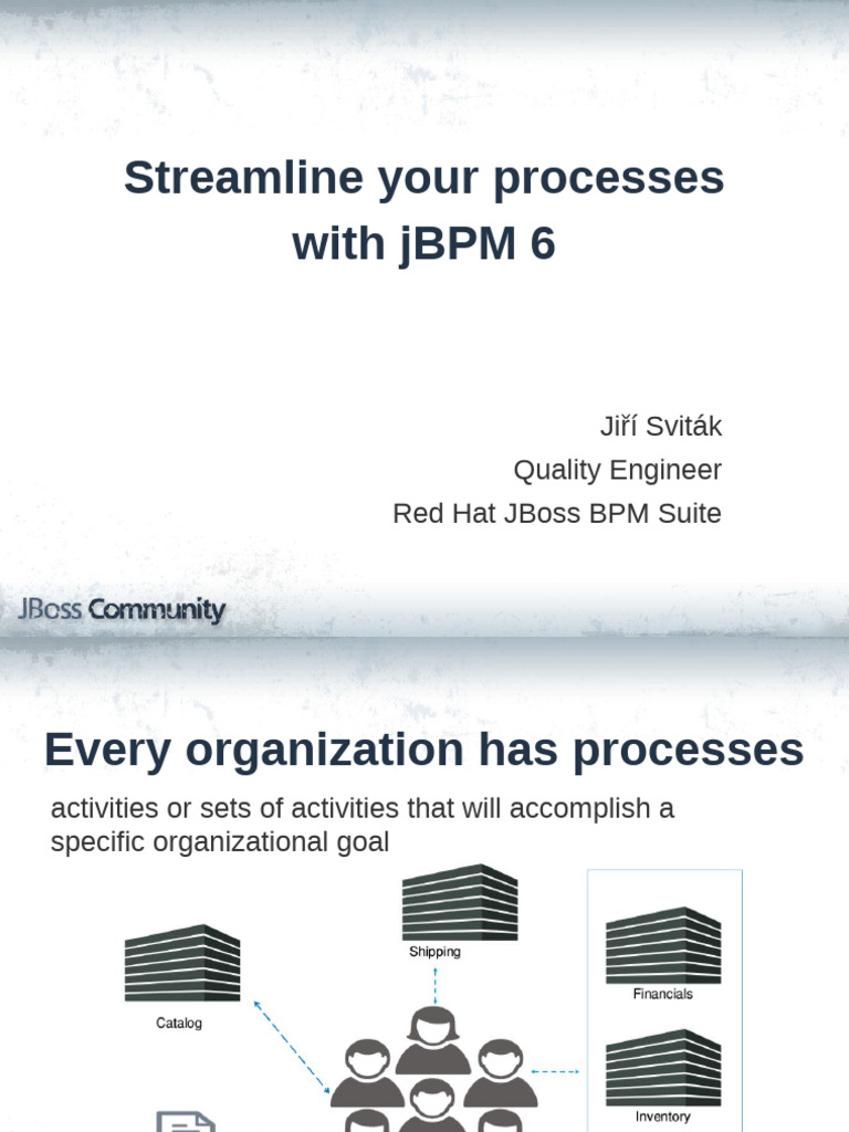 streamline-your-processes-with-jbpm6 | PDF | Business Process Management | System Software