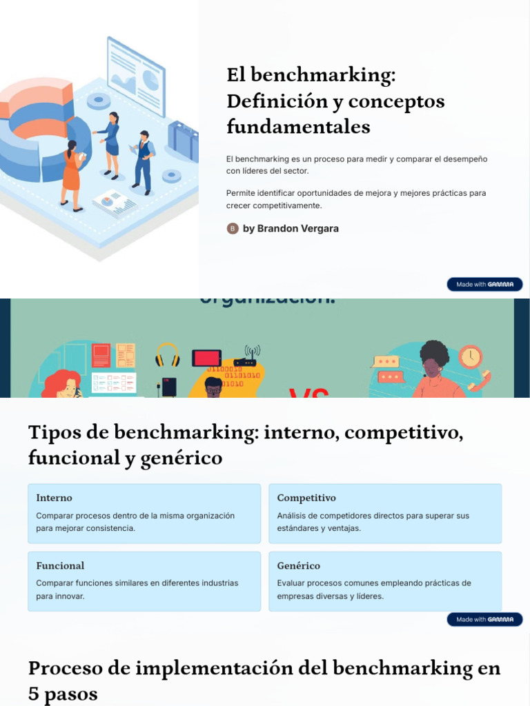 El-Benchmarking Introducción, Usos y Ejemplos | PDF | Benchmarking ...