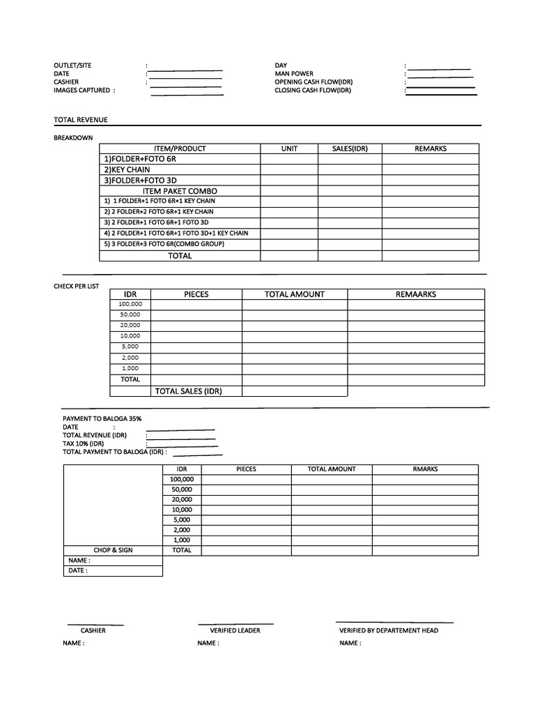FORM REMITTANCE | PDF
