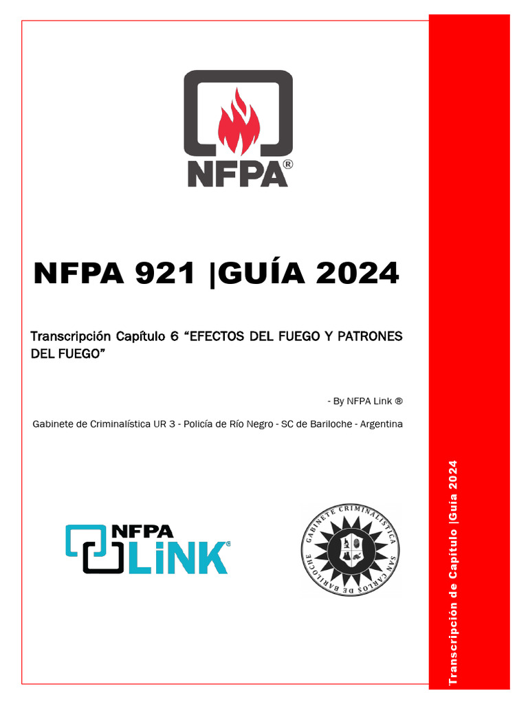 Transcripcion Cap - 6 NFPA 921 V 2024 (MAY2024) | PDF | Calor | Combustión
