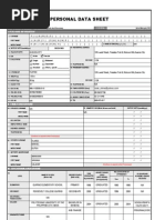 PDS Sample | PDF | Graduate School | Government