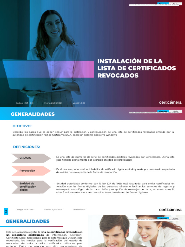 Instalacion Lista Certificados Revocados | PDF | Software | Informática