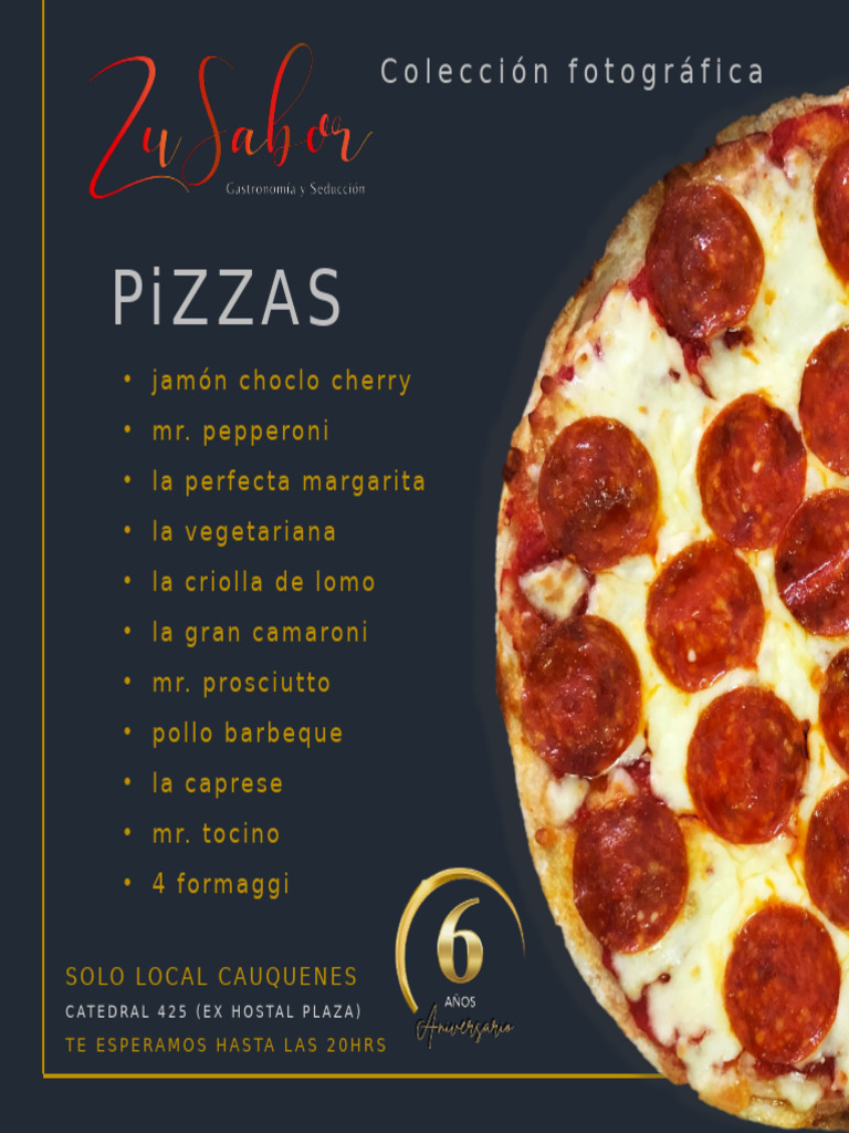 Pizzas Portada | PDF