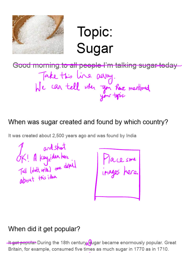 Edited - Sugar Presentation | PDF