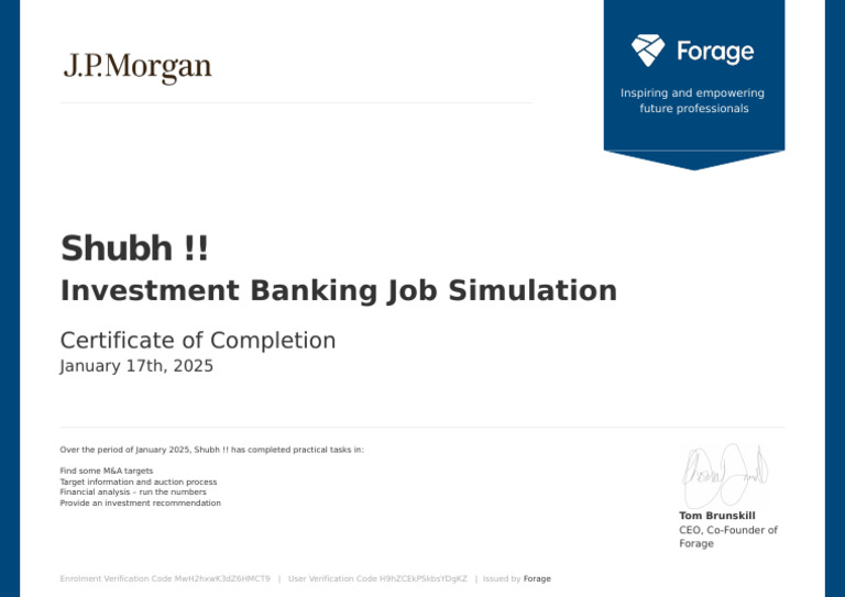 JP-MORGAN INTERNSHIP | PDF