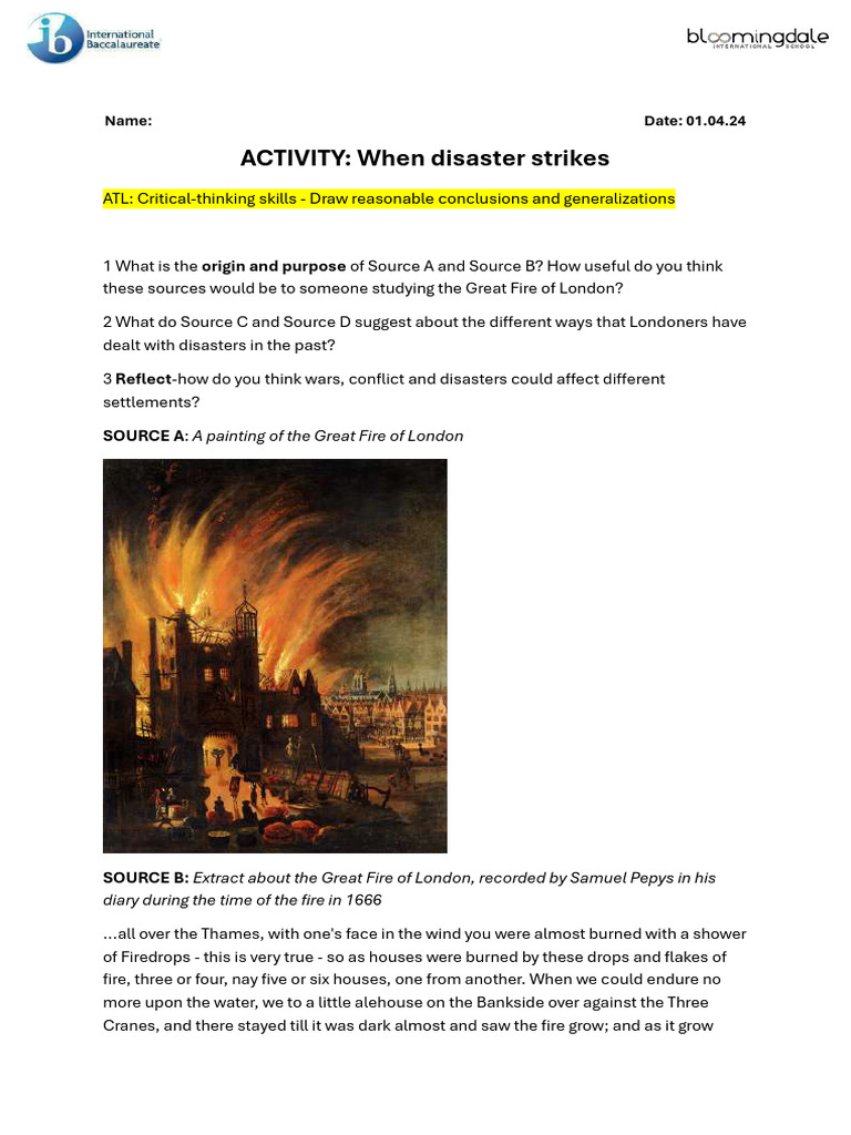 When Disaster Strikes | PDF