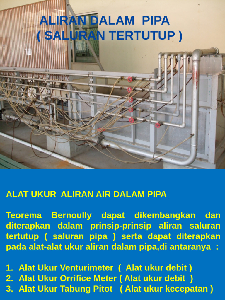 488192775-ALIRAN-DALAM-SALURAN-TERTUTUP-PIPA-1 | PDF