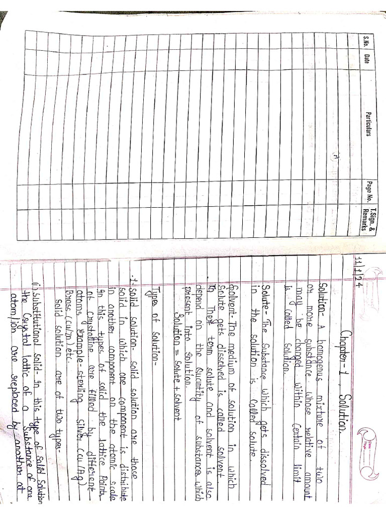 Chemistry Part 1 | PDF