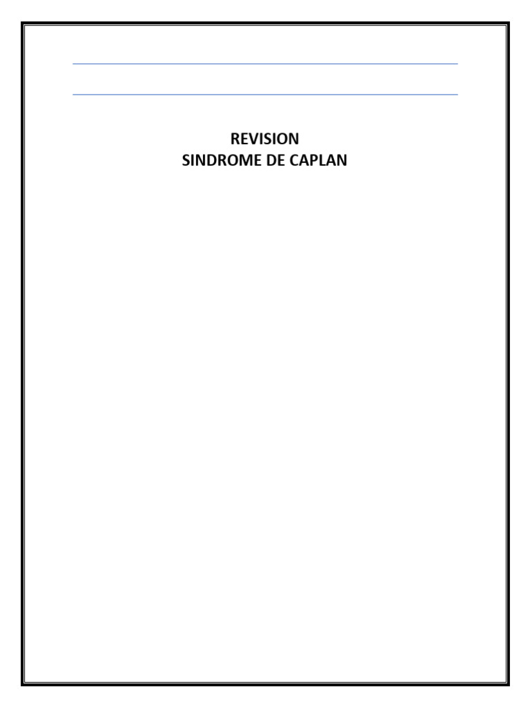 Síndrome de Caplan | PDF | Artritis Reumatoide | Enfermedades y trastornos