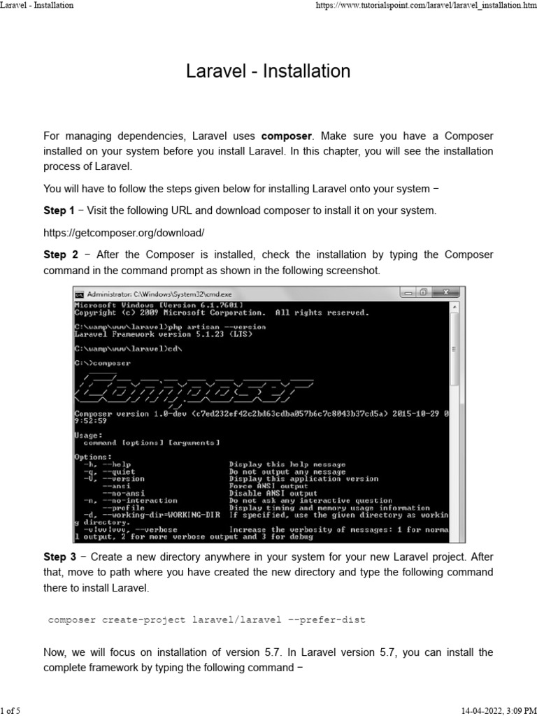 03 Instalation | PDF | Software Engineering | Computer Libraries