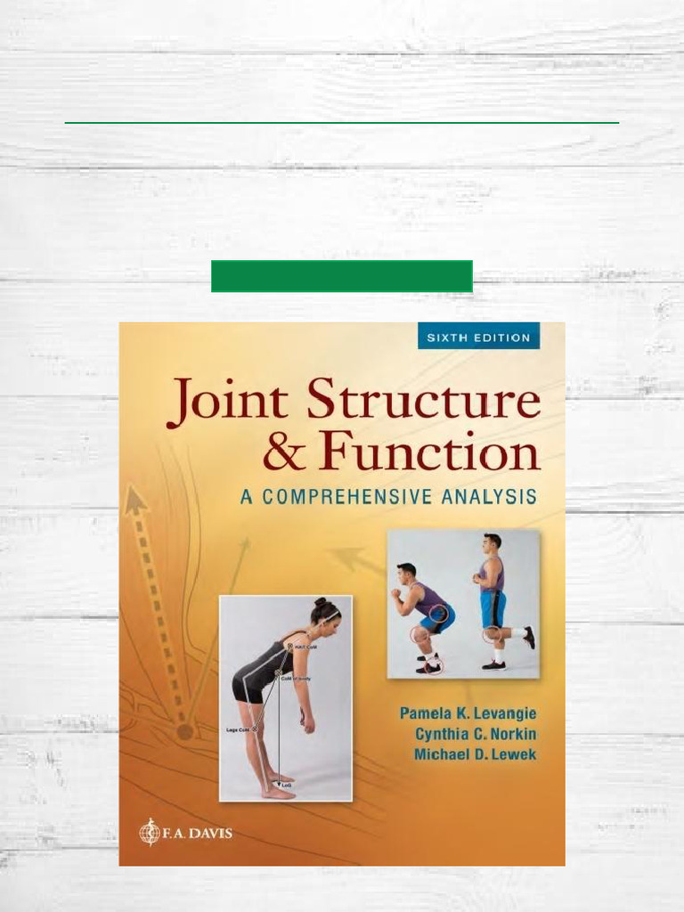 Discover Joint Structure and Function A Comprehensive Analysis 6th Edition Ebook Download | PDF ...