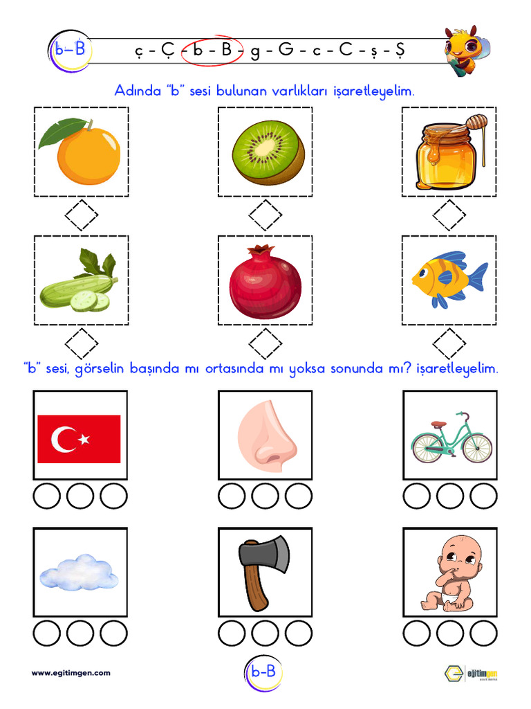 B Harfi Yeni Müfredat | PDF