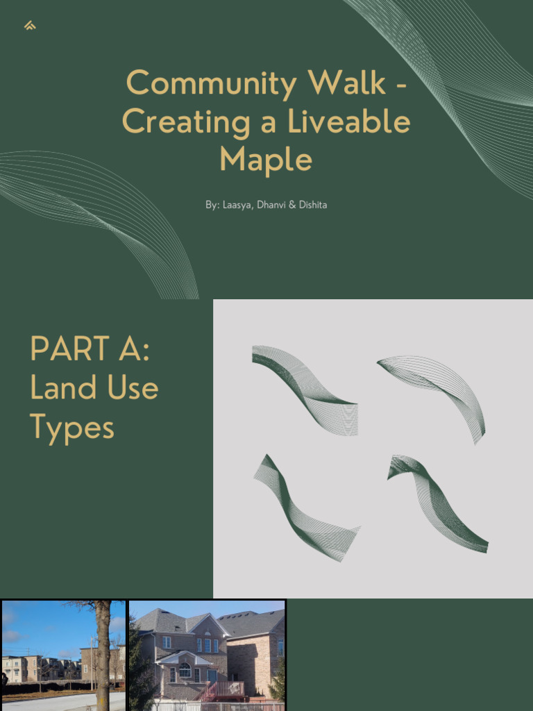 Community Walk - Creating a Liveable Maple | PDF | Urbanization | Urban Planning