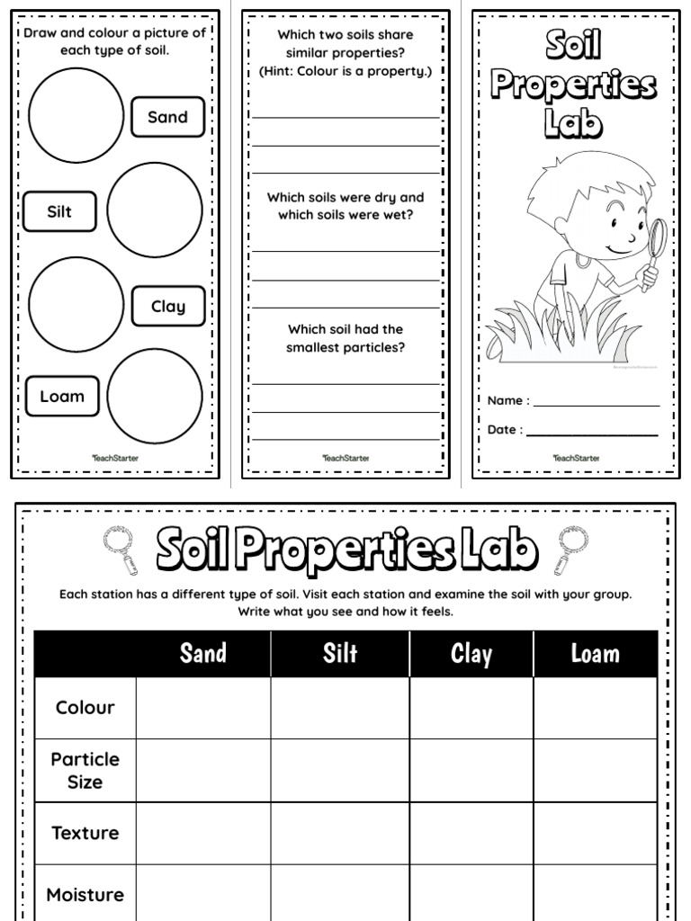 Soil Properties Lab Brochure Template Adobe Reader | PDF