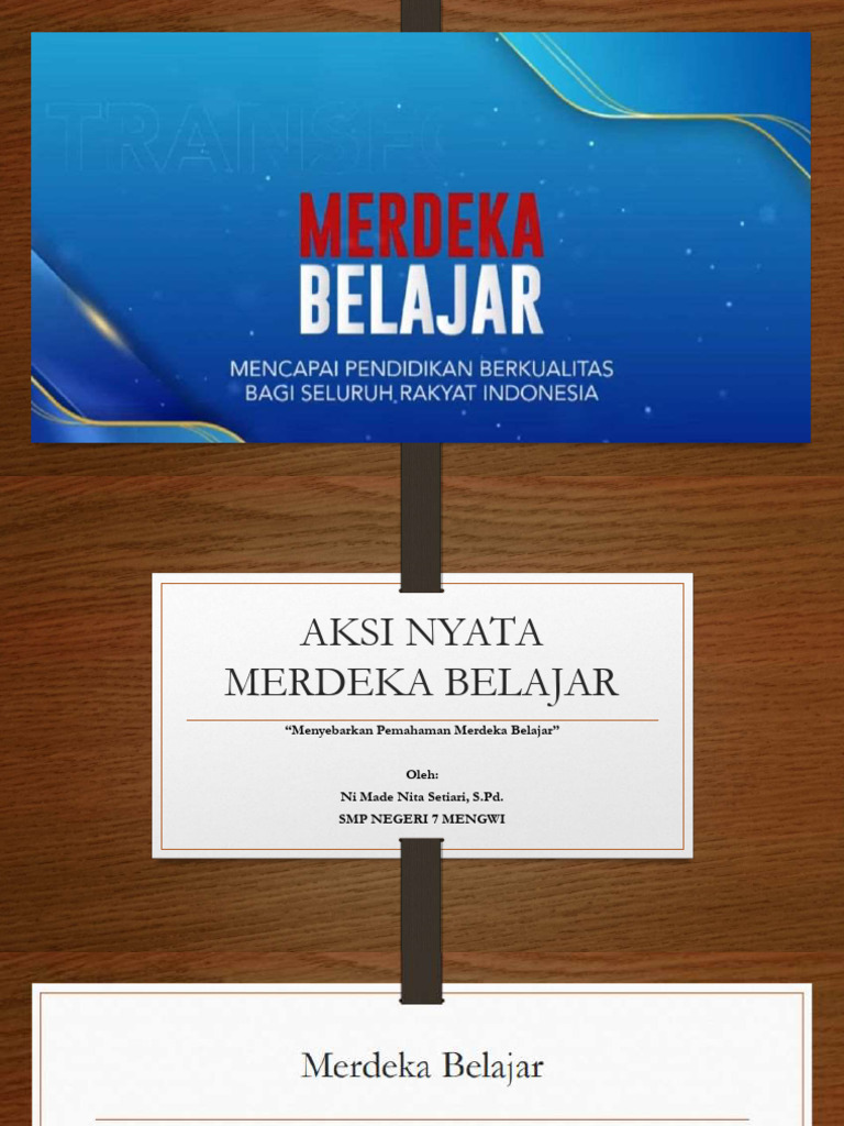 Aksi Nyata Merdeka Belajar Ni Made Nita Setiari, S.pd. | PDF