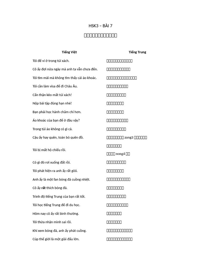 T V NG + NG Pháp Gthn3 - b7 | PDF
