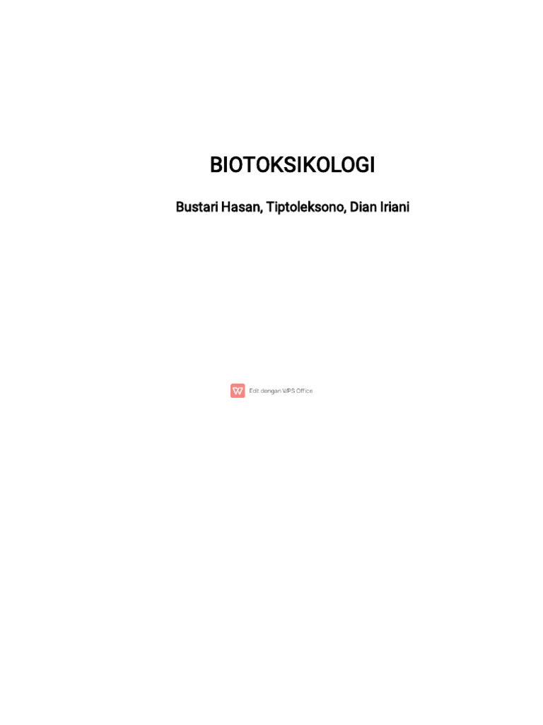 Slide Biotoksikologi 3010 | PDF | Poison | Venom