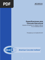 Aci 318 | PDF | Viga (Estructura) | Hormigón pretensado