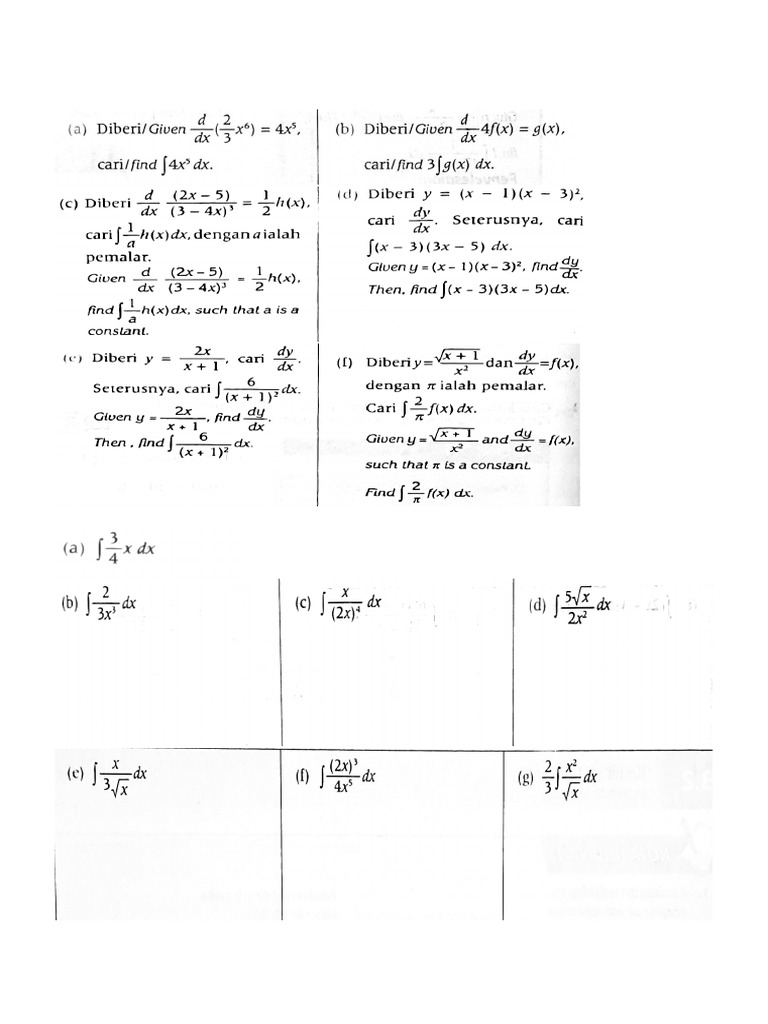 Chapter 3 Integration | PDF