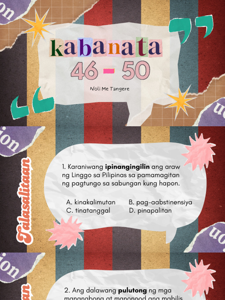 Kabanata 46-50 - Group 2 .PDF | PDF