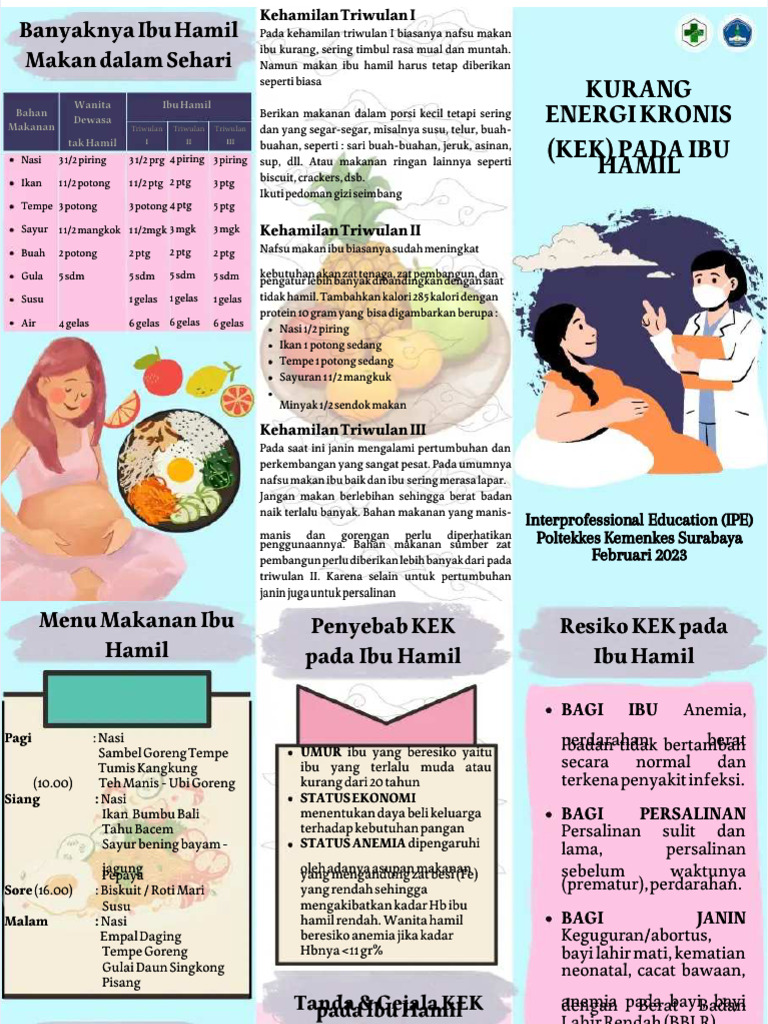 PDF Leaflet Bumil Kek Rev - Compress | PDF