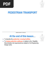 DPWH Pedestrian | PDF | Pedestrian Crossing | Road