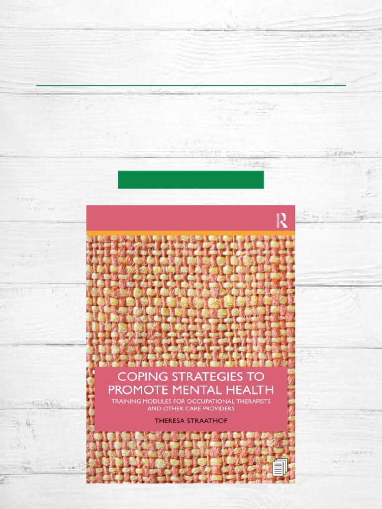 Coping Strategies To Promote Mental Health Training Modules For ...