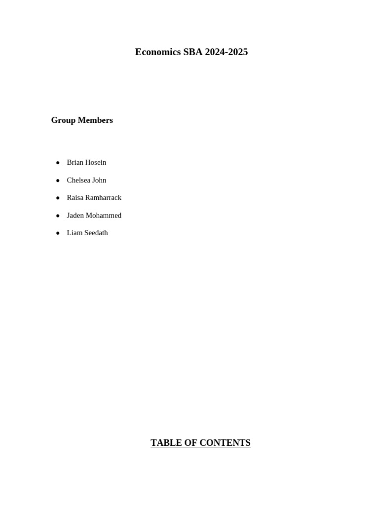 Economics SBA: Black Air Force Demand Analysis | PDF | Demand ...