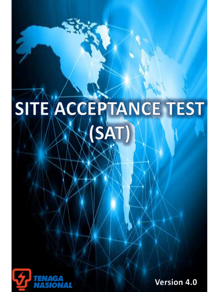 Site Acceptance Test (SAT) Guideline For Grid Facilities | PDF