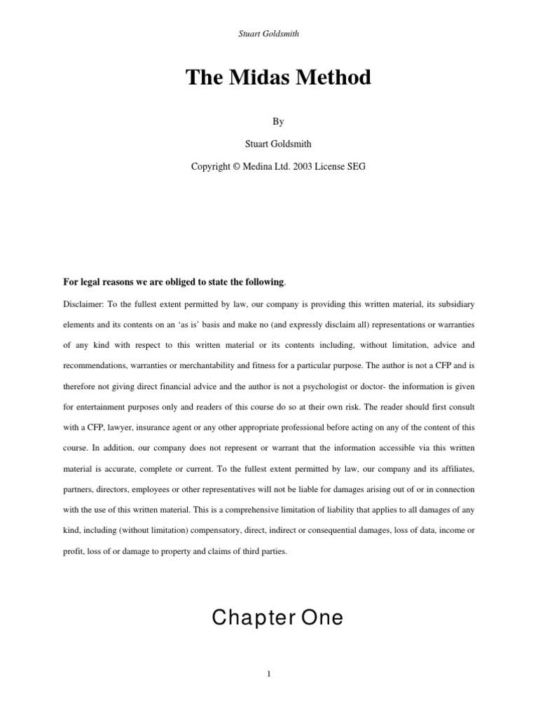 The Mid As Method | PDF | Wealth | Damages