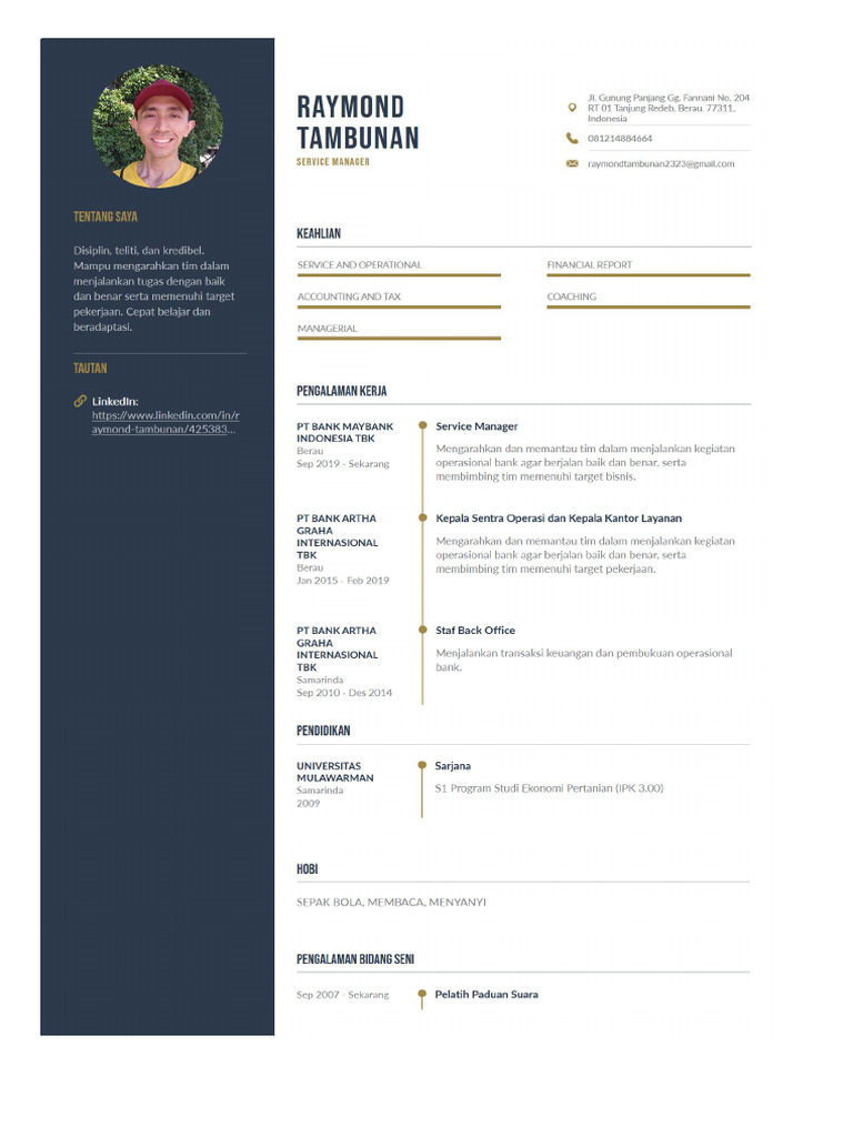 CV Raymond 19 Feb 2025-1 | PDF