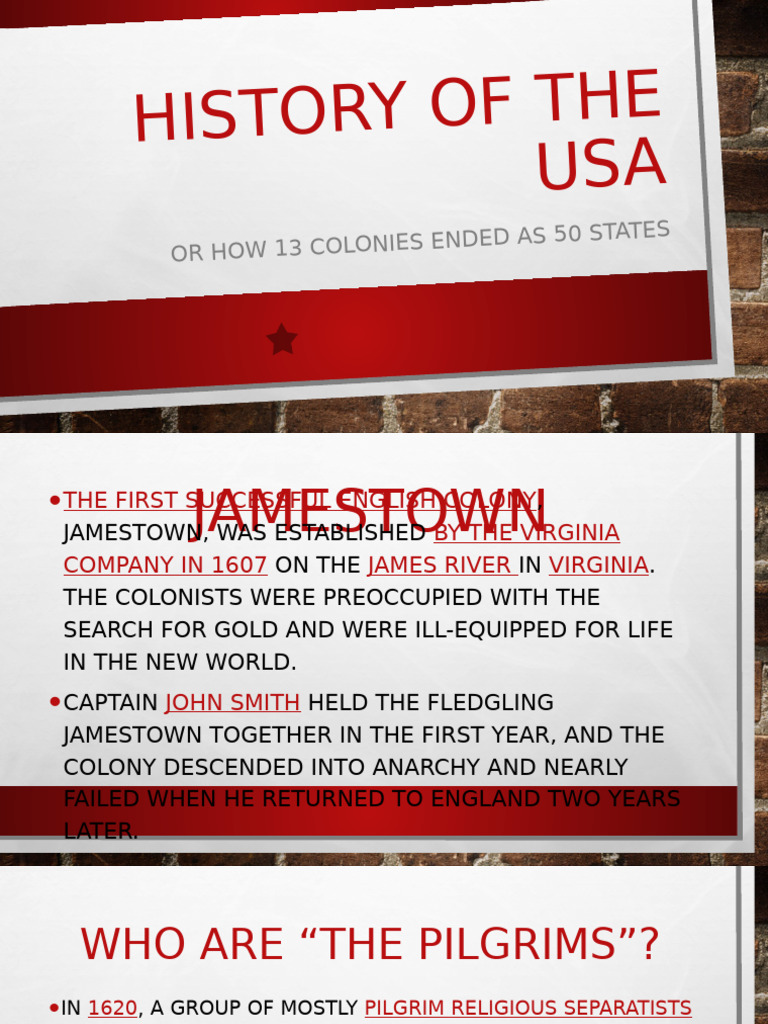 Страноведение - Урок 21 - История США | PDF | Thirteen Colonies ...