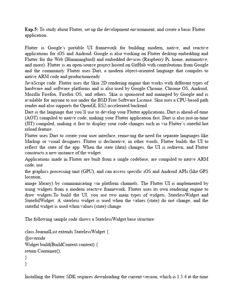 MAD Lab Manual (3rd Year) | PDF | Debugging | Android (Operating System)