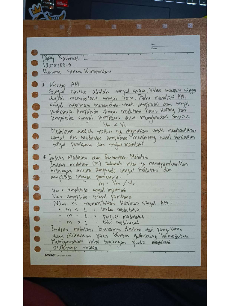 DwikyRL - Resume 2 Siskom | PDF