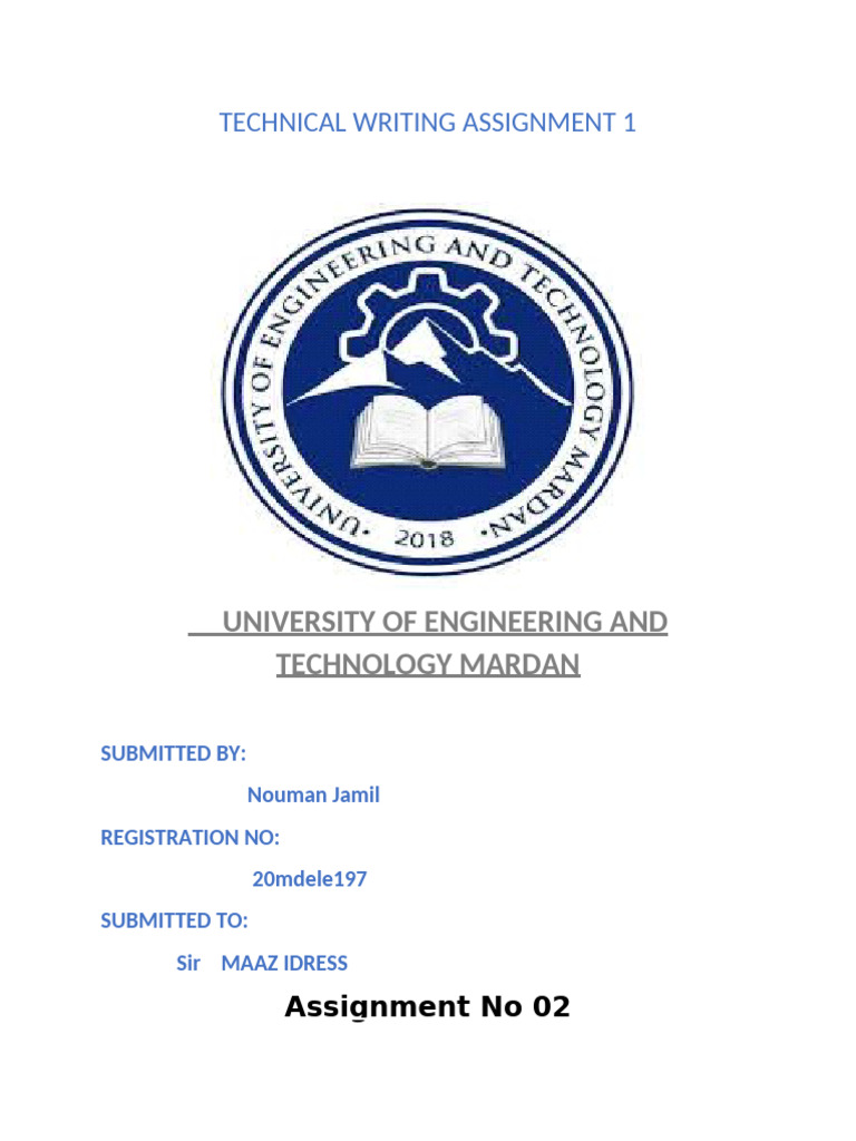 Nouman 2-No Assignment | PDF