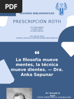 Técnica Roth en Ortodoncia | PDF | Ortodoncia | Odontología