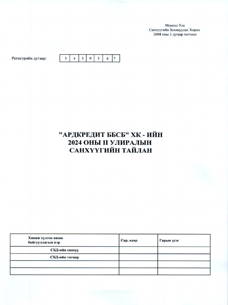 Ard Credit 1-3 | PDF