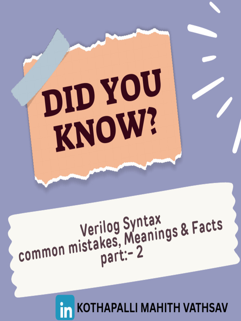 Verilog Part 2 | PDF