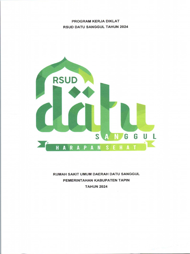 Program Kerja Diklat | PDF