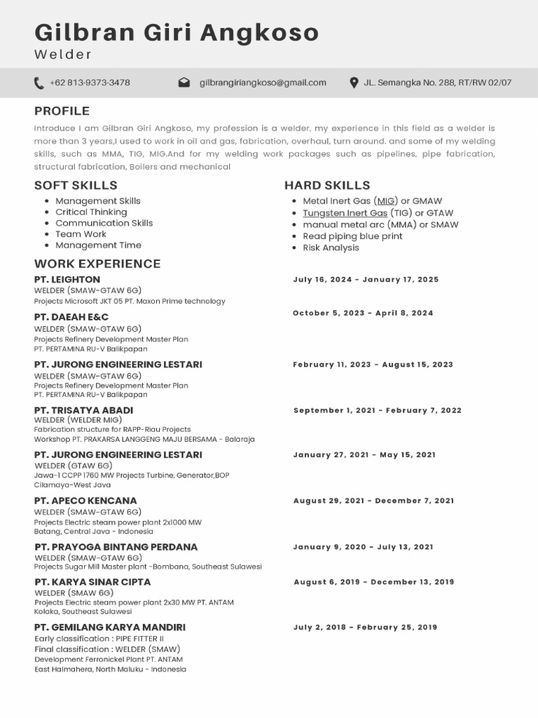 Gilbran Giri A | PDF