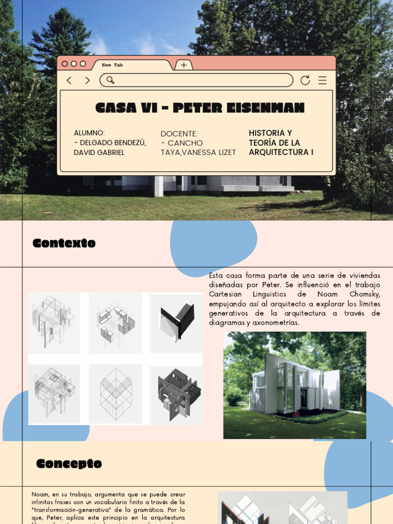 Casa VI - Peter Eisenman | PDF