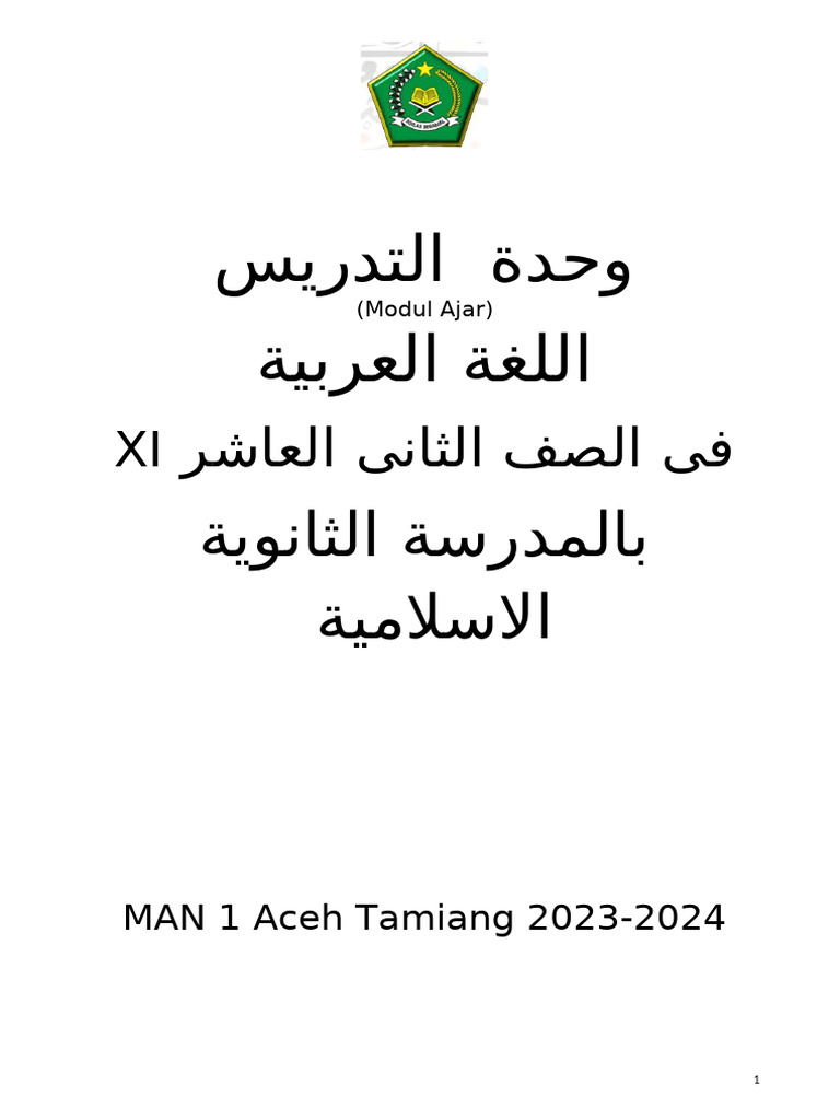3.1. Modul 1 Ajar XI Ganjil | PDF