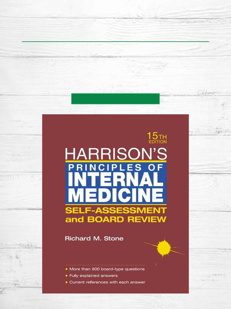 Most Wanted Harrison's Principles of Internal Medicine Self Assessment and Board Review 15th ...