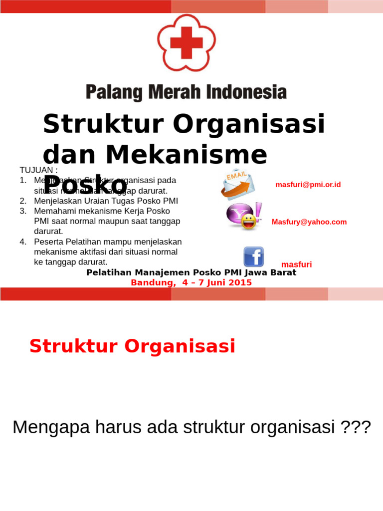 Mekanisme Dan Struktur Posko | PDF