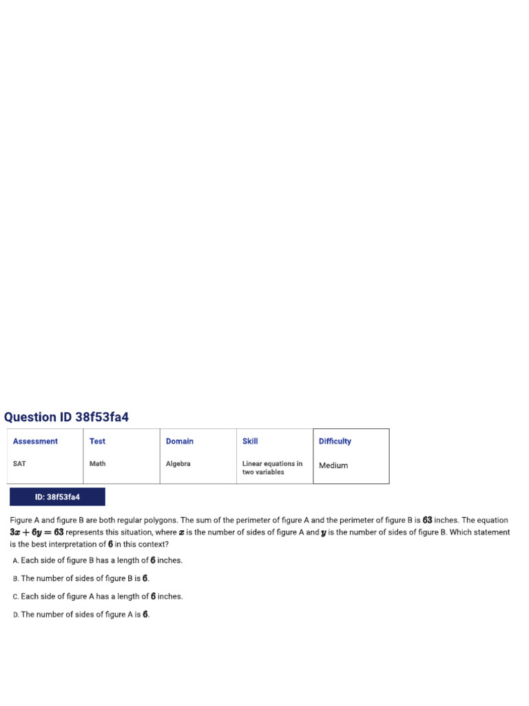Math Sat Suite Page 1 and 2 of Medium and Difficult Qs Only | PDF