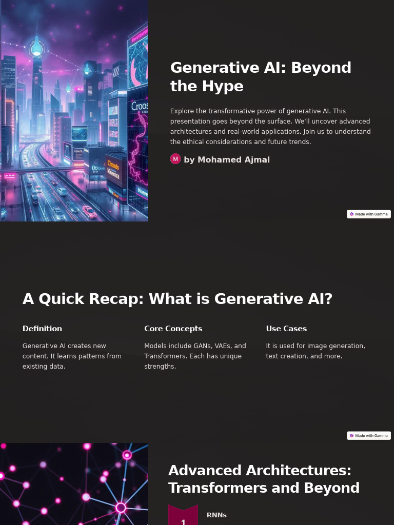 Generative AI Beyond The Hype | PDF | Artificial Intelligence | Intelligence (AI) & Semantics