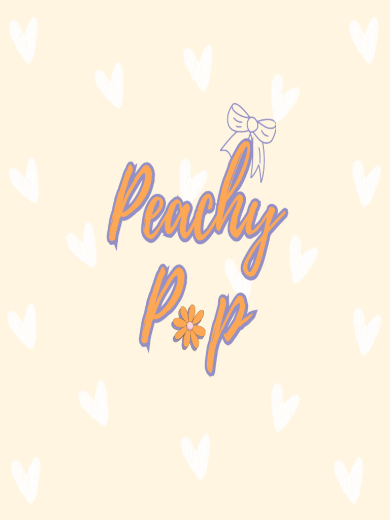 Final Peachy Pop Insta Logo PDF | PDF
