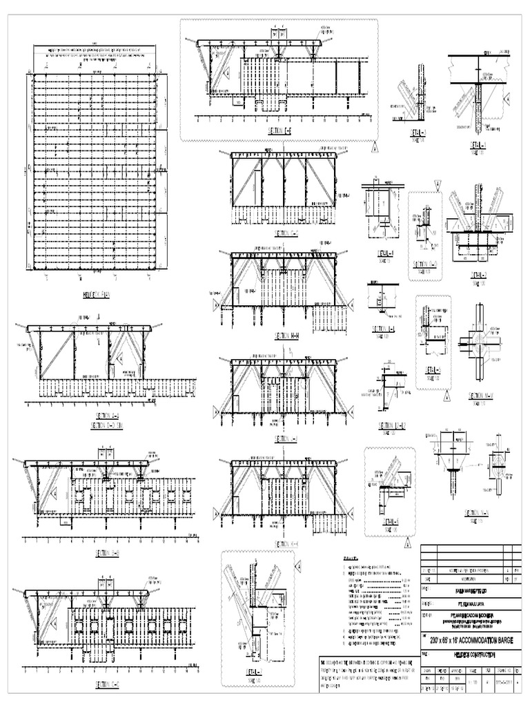 D275-H-02011 Helideck Structure (A1) | PDF