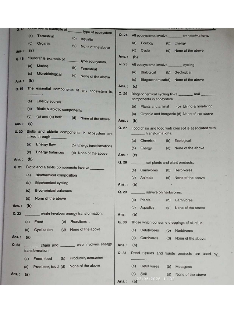 Unit 3 Most Imp Mcqs | PDF