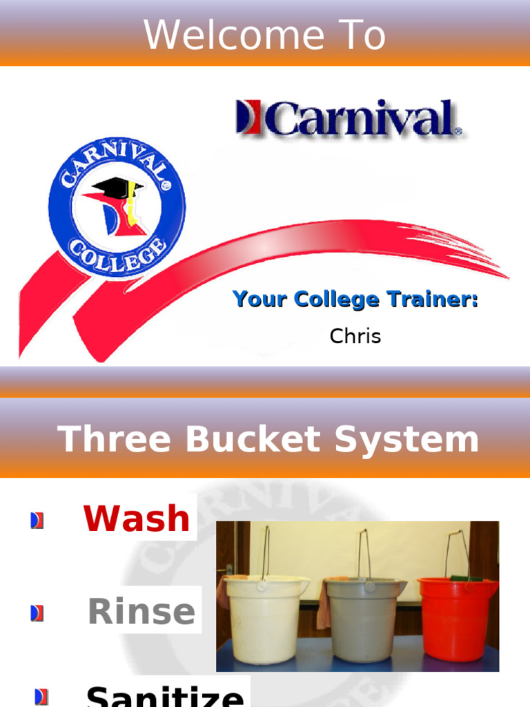 Three Bucket Cleaning System Guide | PDF